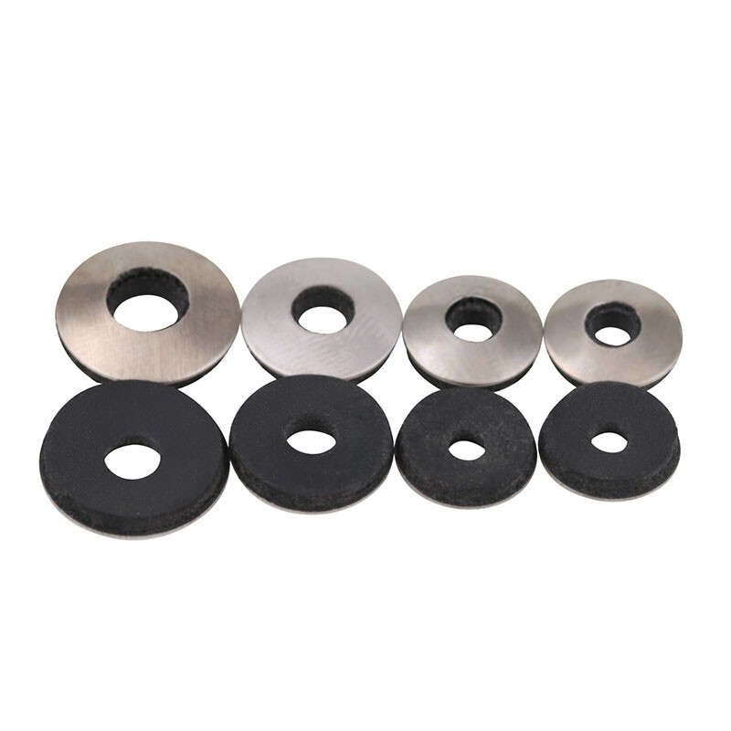 M4 M5 M6 A2 Stainless Steel Washers EPDM Bonded Sealing Rubber Backed ...
