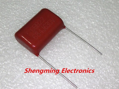 50pcs 684J 630V 0.68uF CBB Metallized Film Capacitor P=20MM | eBay