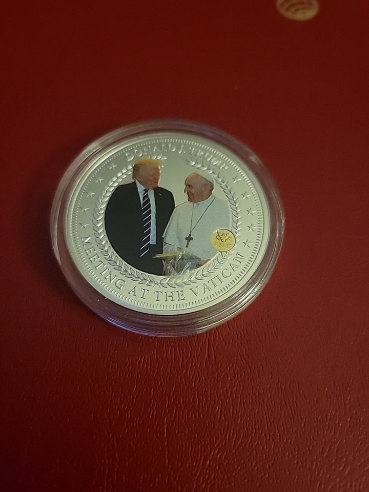 Donald Trump Collectible Coin Proof Colorized United States Of America ...