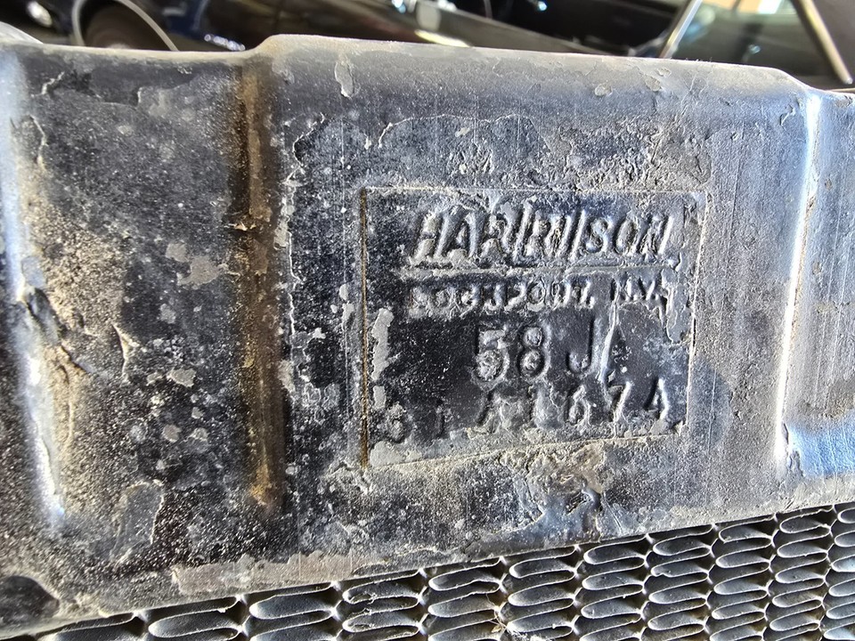 C1 Corvette Harrison radiator OEM 1955 1956 1957 1958 1959 1960 1961 | eBay