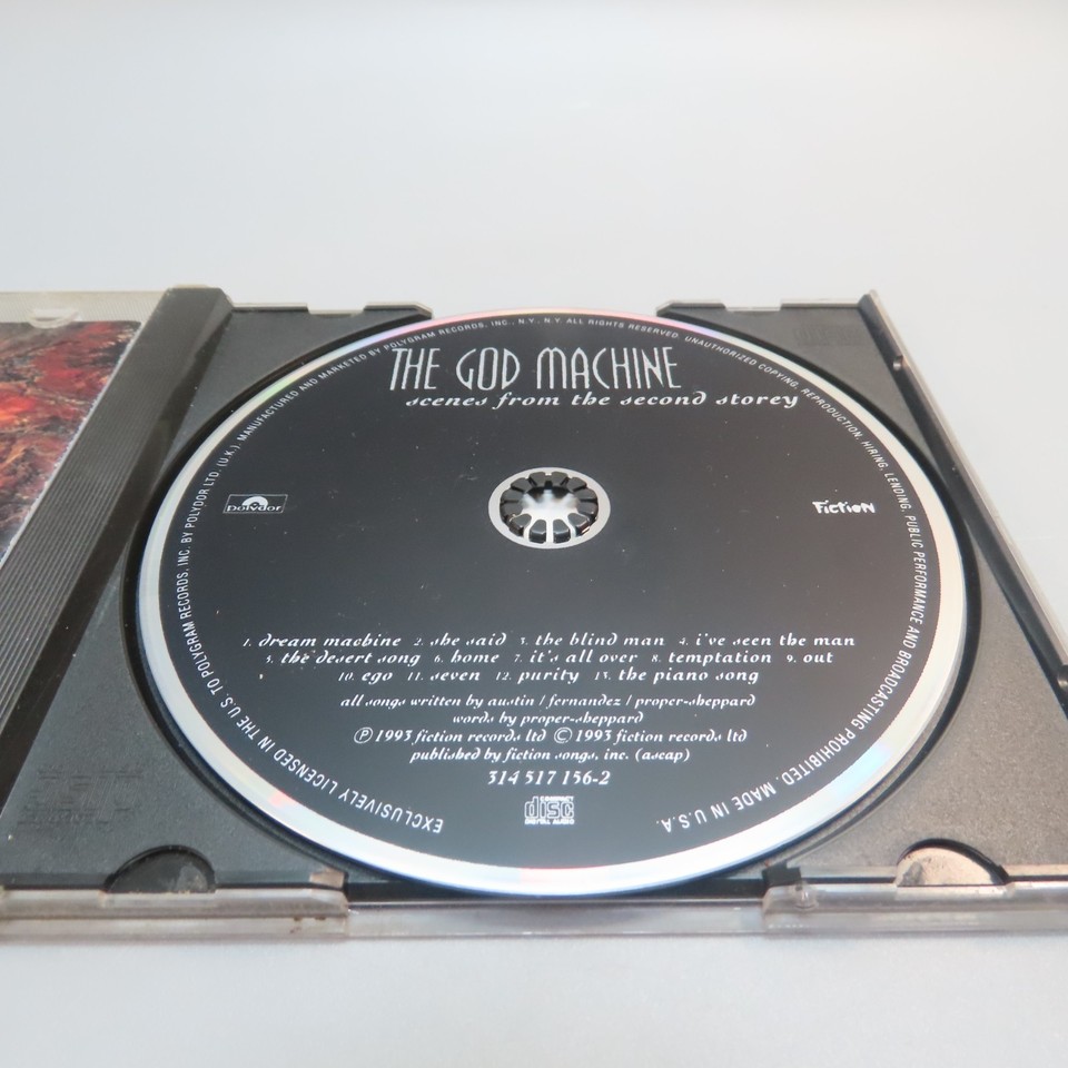 THE GOD MACHINE - Scenes From The Second Storey / CD [Hole Punch/Sawcut ...