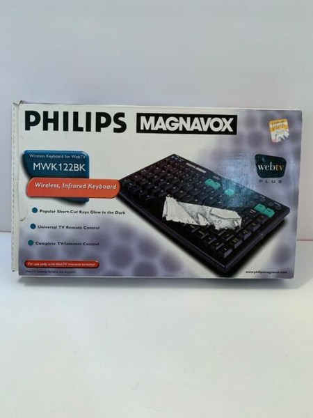 Philips MWK122BK Wireless WebTV Keyboard for sale online | eBay