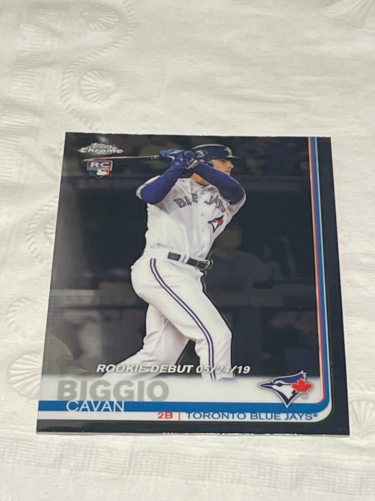 2019 Topps Chrome Update Cavan Biggio Rookie Debut #64 Toronto Blue ...