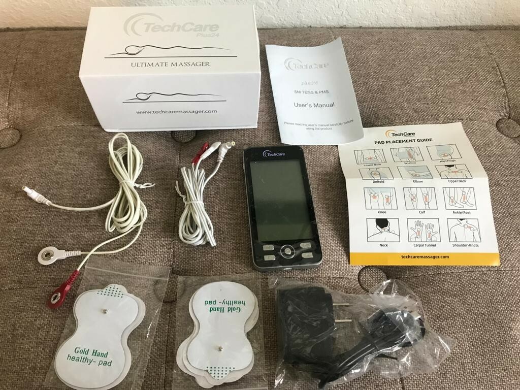 Tens Unit Plus 24 Rechargeable Electronic Pulse Massager Machine Multi ...