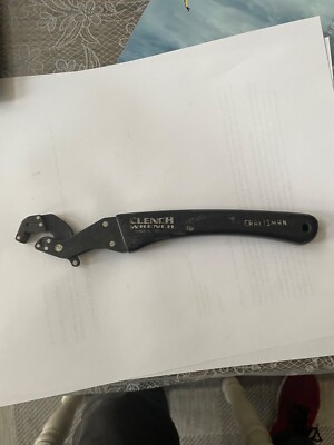 Vintage Craftsman 42308 Clench Wrench Range 3/8" - 11/16" 10mm - 18mm ...