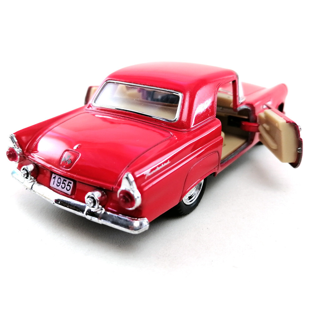 1955 Ford Thunderbird DieCast Model Car Kinsmart 1:36 Toy Collection ...