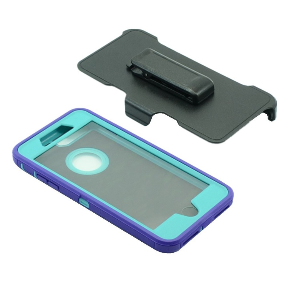 For Apple iPhone SE 2nd 3rd Shockproof Defender Case Cover +Screen ...