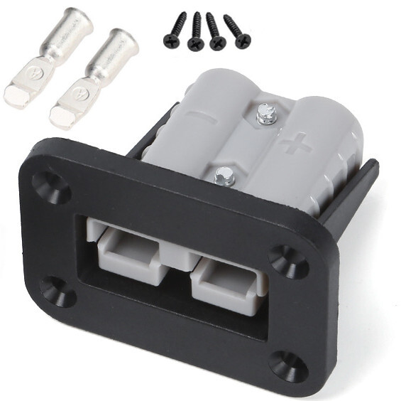 4PCS of Anderson Plug Flush Mount 50Amp Mounting Bracket Panel Cover ...