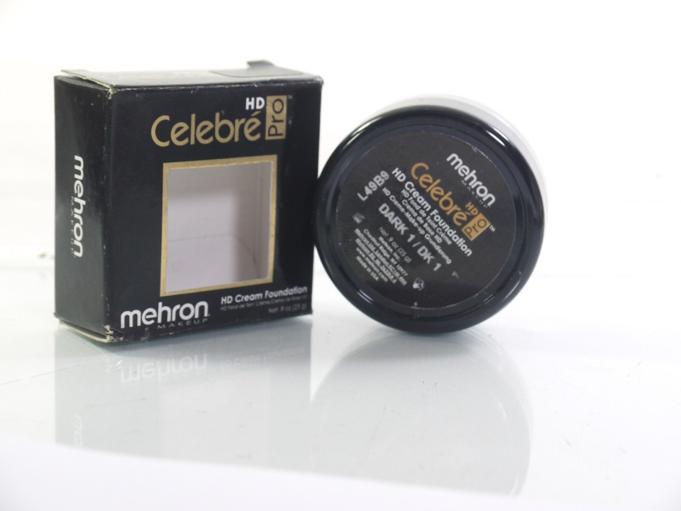Mehron Celebre Pro HD Cream Foundation performance makeup Dark 1 DK1 | eBay