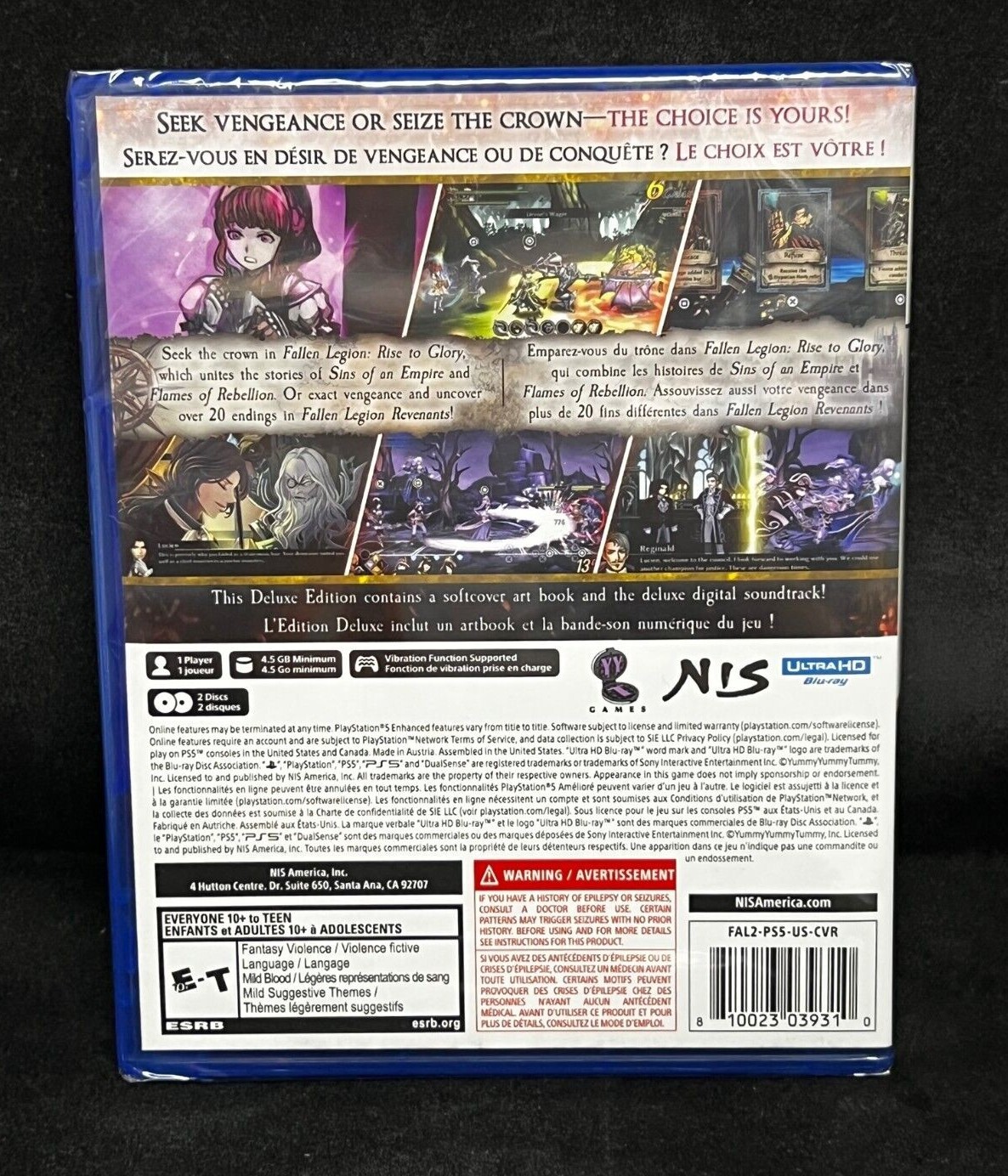 Fallen Legion: Rise to Glory / Fallen Legion Revenants-Deluxe Edition ...