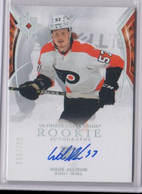 2021-22 Upper Deck Ultimate Collection Rookie Autograph Wade Allison RC ...