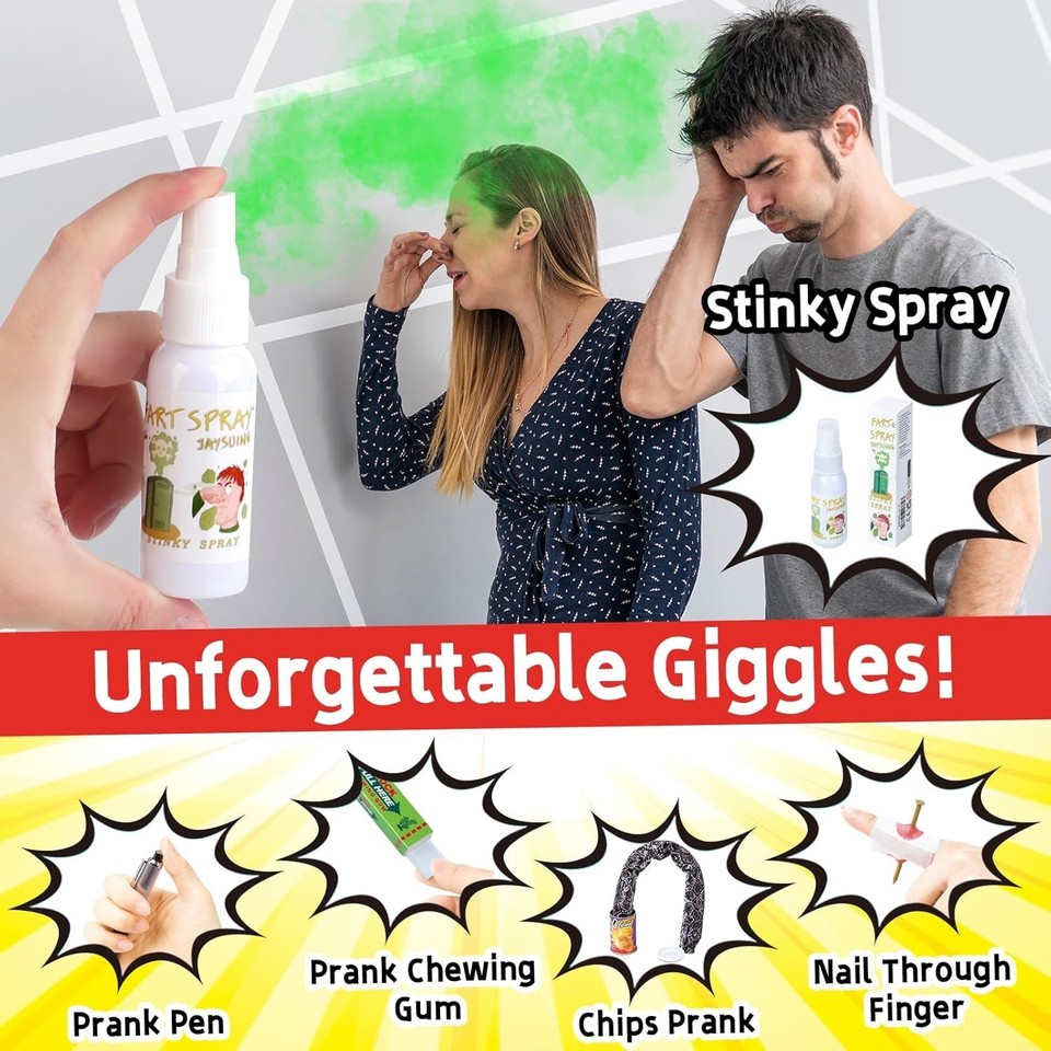 Prank Stuff, 35 Pranks, Pranks for Kids, Prank Gifts for April Fools ...