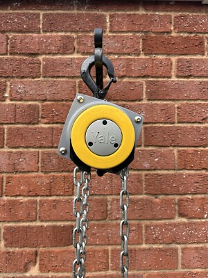 Lifting Chain Hoist Block 100kg 3M Drop | eBay UK
