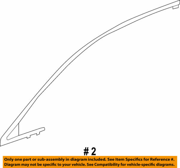 75071-78010 Toyota Moulding sub-assy, front door, outside rh 7507178010 ...