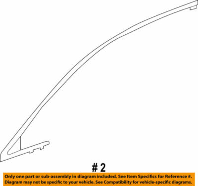 75071-78010 Toyota Moulding sub-assy, front door, outside rh 7507178010 ...