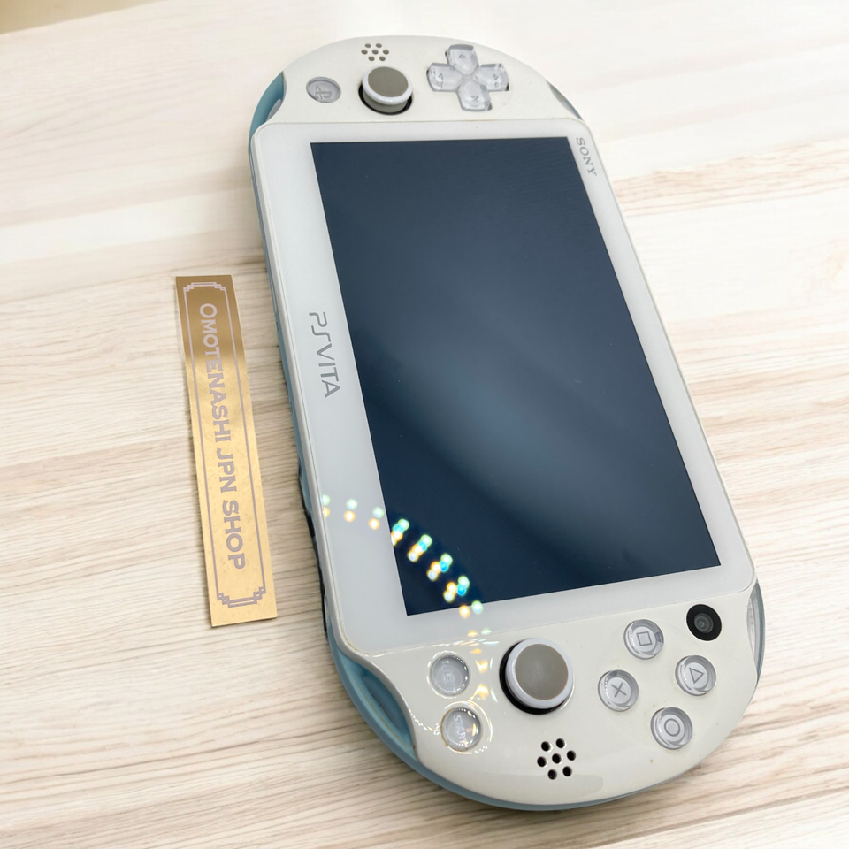 PS Vita Light Blue x White PCH 2000 Console only ZA14 PSV Slim ...