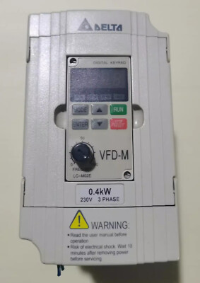 DELTA Variable Frequency Drives VFD-M Series VFD004M23A 0.4KW 220V | eBay