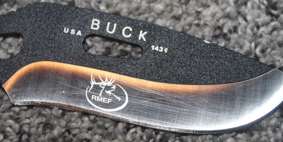 LOT OF 9 RMEF BUCK KNIVES 135, 143 & 679 (Rocky Mountain Elk Foundation ...