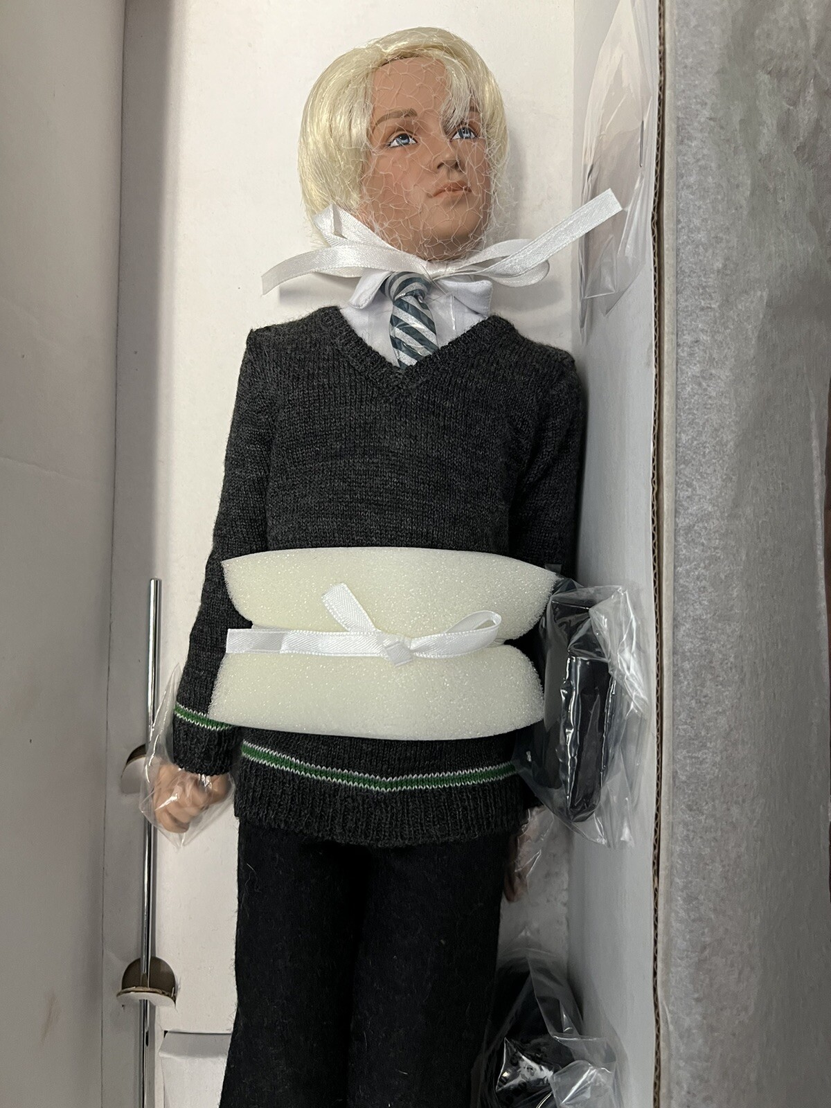Harry Potter 17 " Tonnor Doll DRACO MALFOY at HOGWARTS NEW IN THE BOX ...