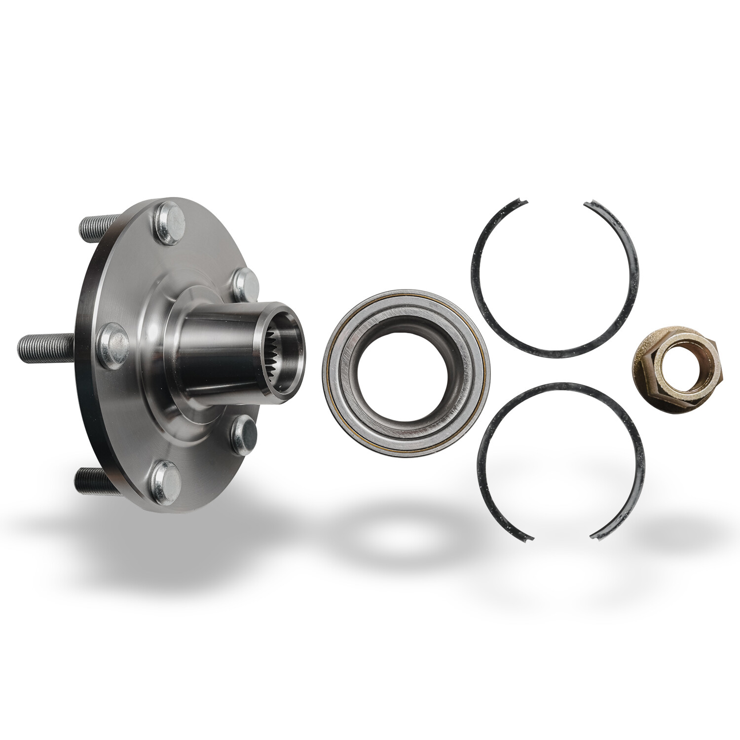 Pair (2) Front Wheel Bearing Hubs for Infiniti I35 Nissan Maxima Altima ...