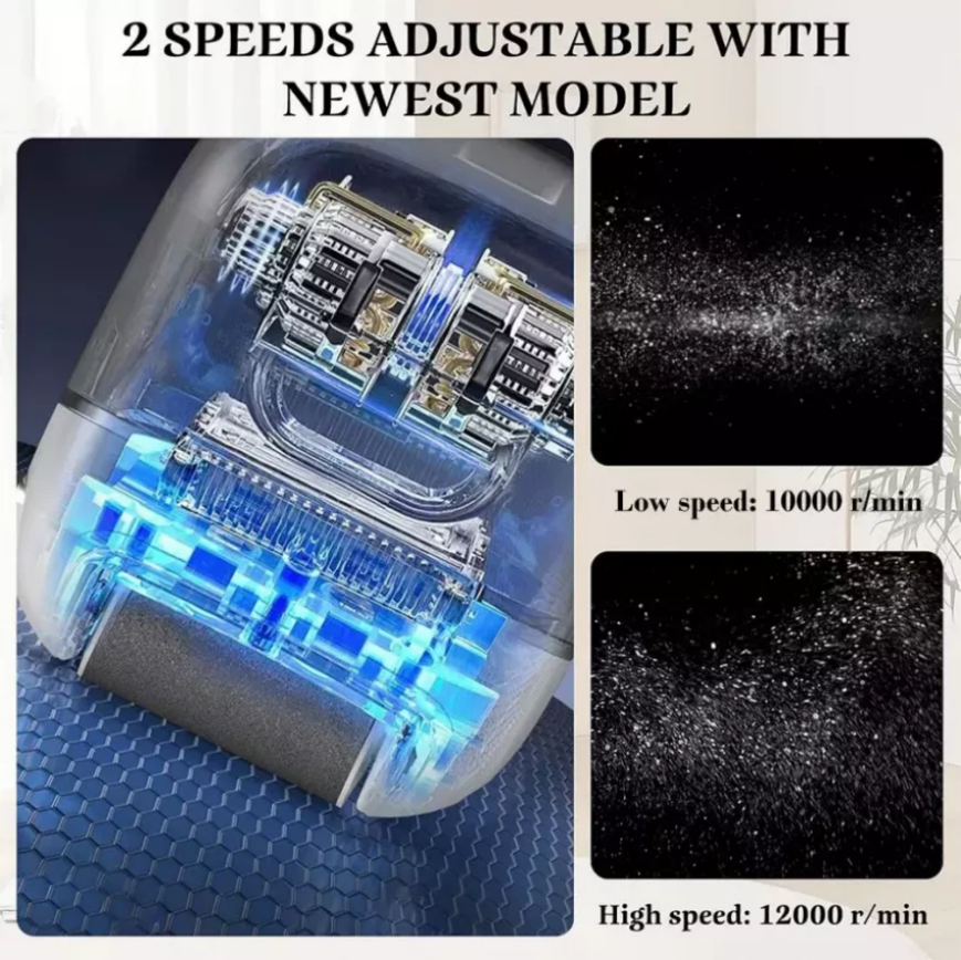 Electric Callus Remover Foot Sander Rough Feet Rechargeable Dead Skin ...