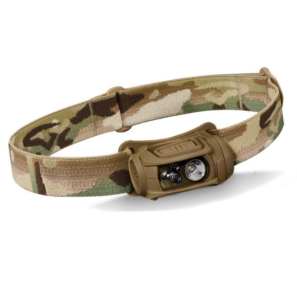 Princeton Tec REMIX Headlamp Tan / Multicam lightweight 2 colour modes ...