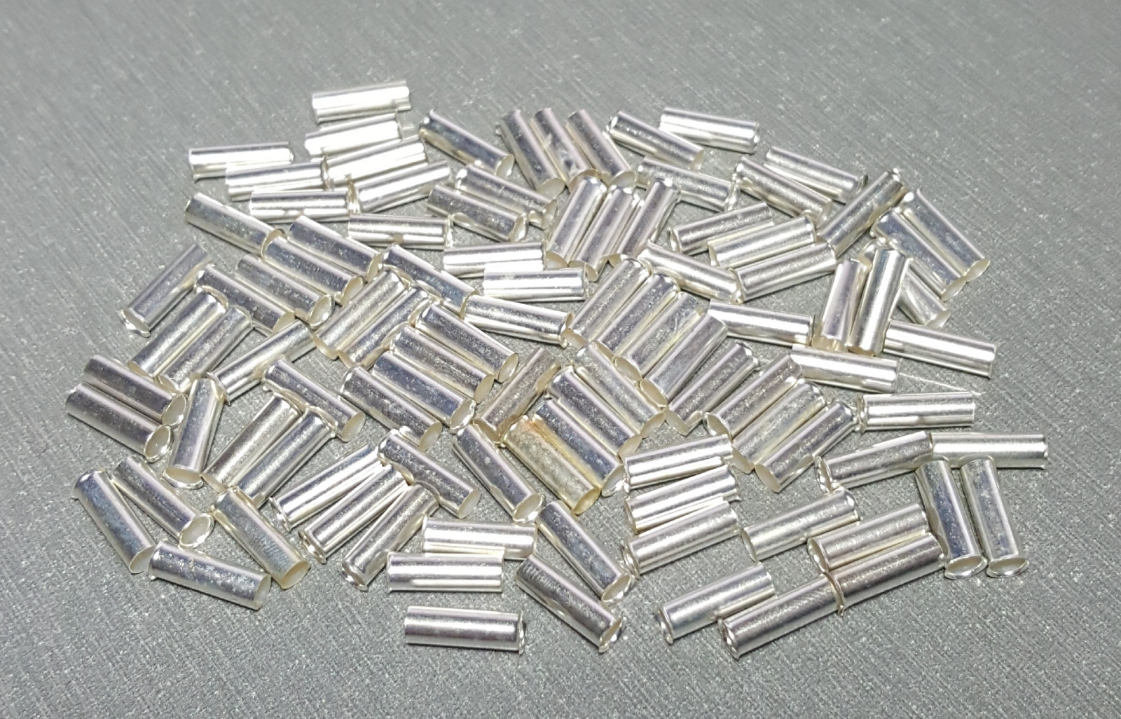 25/50/100Pcs EN6012 10AWG 6mm² Non Insulated Ferrule Bootlace Naked ...