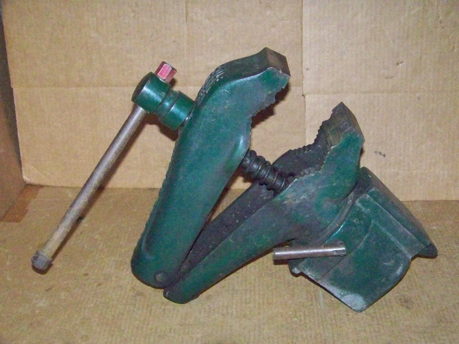 Vintage COLE TOOL MFG Blacksmith Vise No 11 Anvil Forge Swivel Base ...