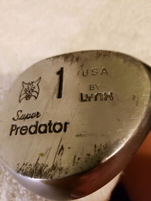 Lynx Super Predator Driver Right Handed Regular Steel Wood Stainless ...