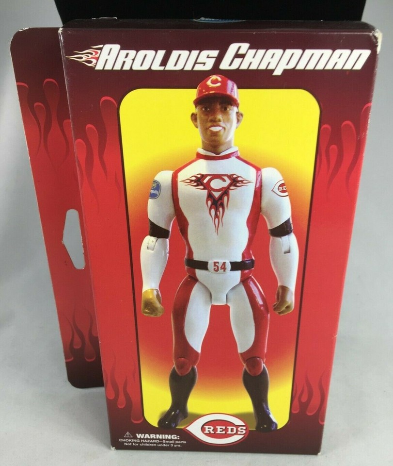 Cincinnati Reds 2011 Aroldis Chapman 7 " Action Figure SGA Sealed ...