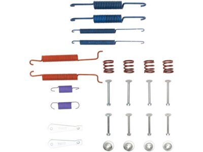 74QN45D Rear Drum Brake Hardware Kit Fits 1978-1980, 1983-1984 VW ...