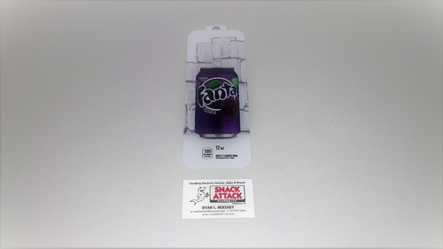 ROYAL VENDORS 660 SODA VENDING MACHINE "FANTA GRAPE" 12oz CAN VEND ...