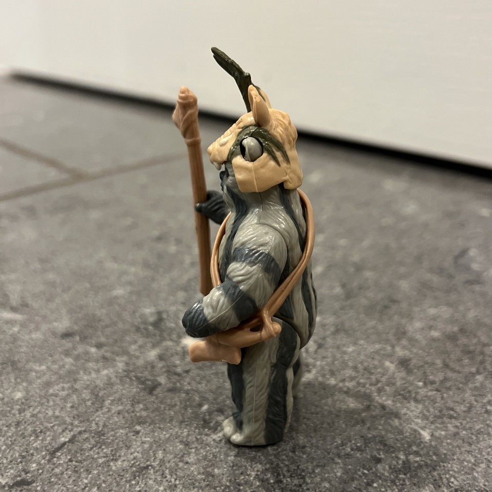 Vintage 1984 Star Wars Teebo Figure Original Helmet, Satchel & Weapon ...