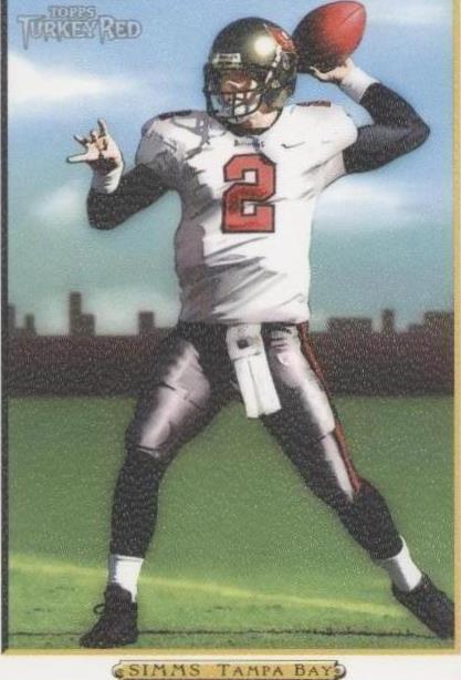 2005 Topps Turkey Red - Chris Simms #71 Turkey White for sale online | eBay