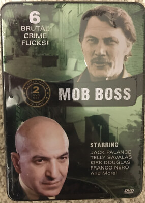 NEW & SEALED Mob Boss Collection (DVD 2012, 2-Disc Set Tin Case) 6 ...