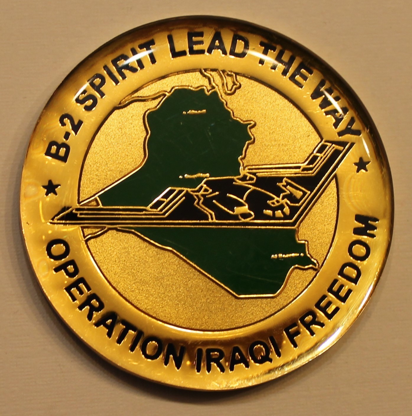 B-2 Spirit Stealth Bomber Op Iraqi Freedom 2003 Air Force Challenge ...