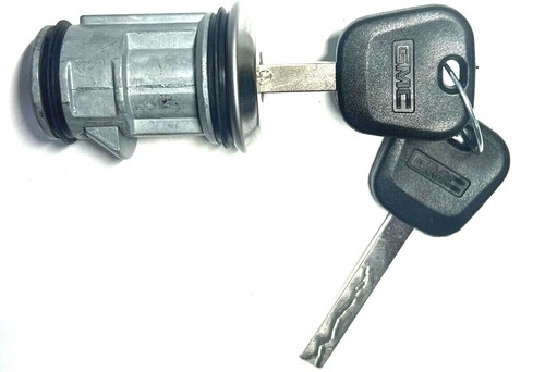GMC GM Spare Tire Lock Key Cylinder Assembled 2 GMC logo Keys 7023873 ...