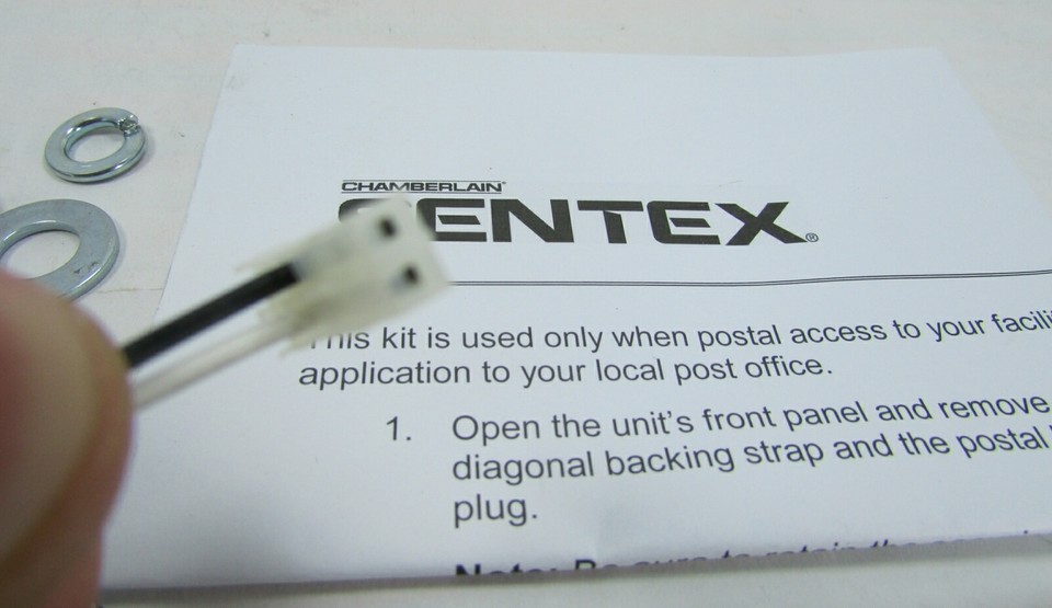 Chamberlain Sentex Postal SNRIAPLK Lock Kit Horizon M Spectrum Phone ...