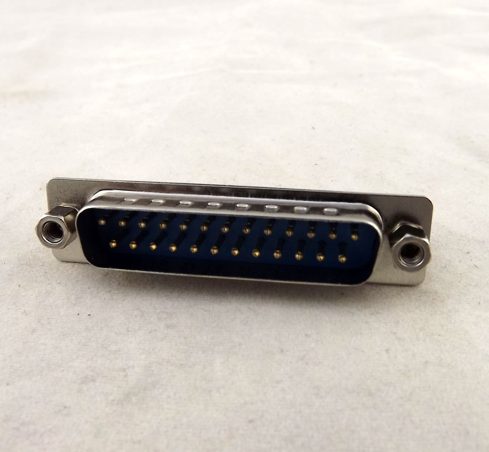 D-SUB DB25 25Pin Male DIP PCB Straight Solder Type Connector Adapter ...