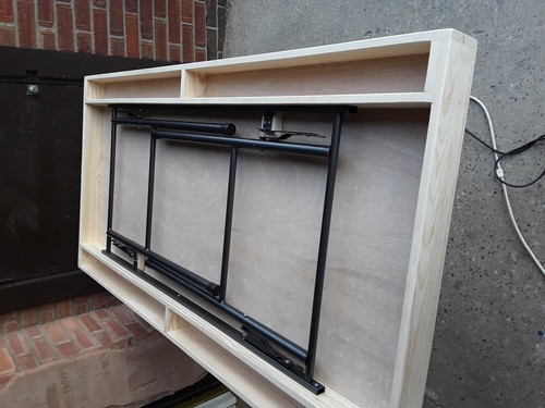 Model Railway Baseboard Plywood Top with Metal Folding Legs 5ft x ...