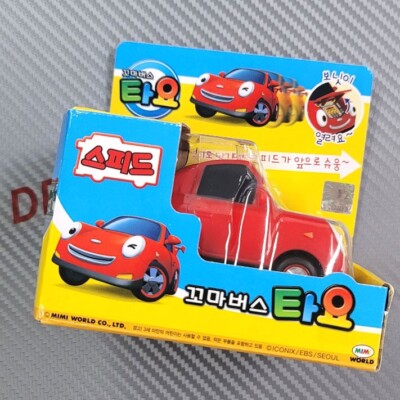SPEED Little Bus Tayo Mini Cars Figures Action Play Toy Red | eBay