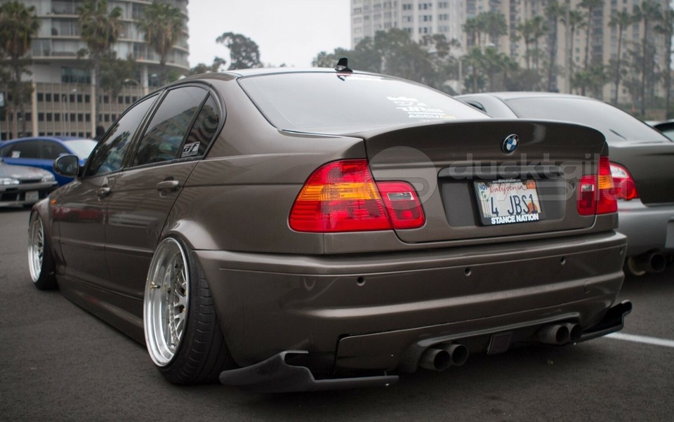 Ducktail Spoiler CSL for Bmw 3 e46 Sedan 1998 - 2004 Boot Trunk Wing ...