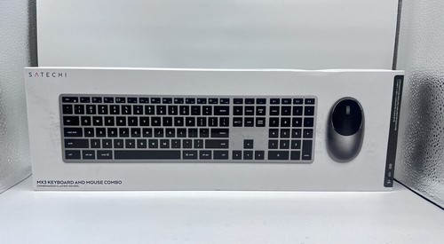 Satechi Slim MX3 Bluetooth Backlit Keyboard and Mouse Combo ...