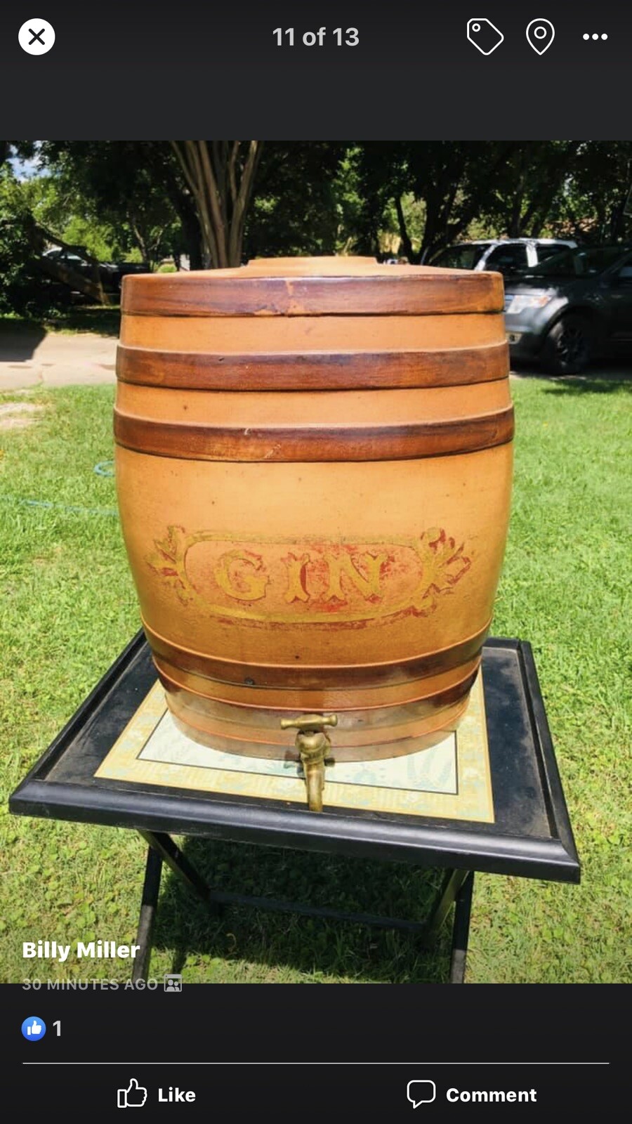 Antique London Pottery J. Stiff Pottery Gin Barrel Stoneware Jug | eBay