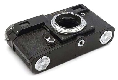 Soviet Arsenal KIEV 4AM BLACK 35mm RF camera BODY | eBay