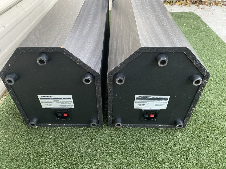 Bose 701 Direct Reflecting Tower Speaker Pair - Left and Right 200W | eBay
