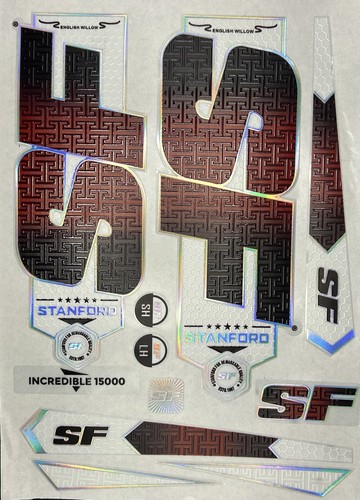 SF Stamford Cricket Bat Stickers (replica) | eBay UK