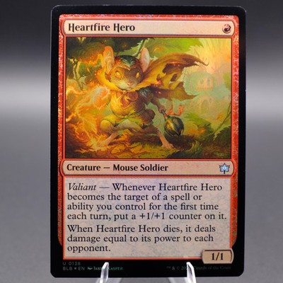 Heartfire Hero Foil 138 BLB Bloomburrow NM MTG | eBay