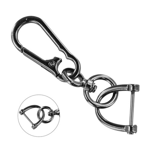 22mmx85mm Keychain Buckle Car Keychain Creative Horseshoe High Quality ...