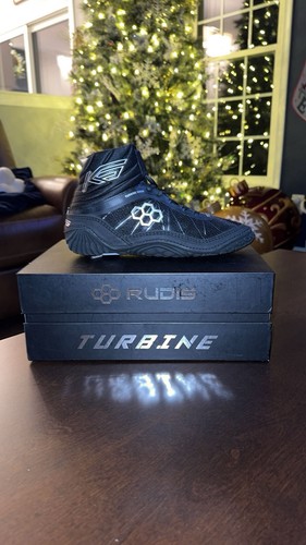 *NEW* - RUDIS KS Turbine Adult Wrestling Shoes - Midnight Chrome Men's ...
